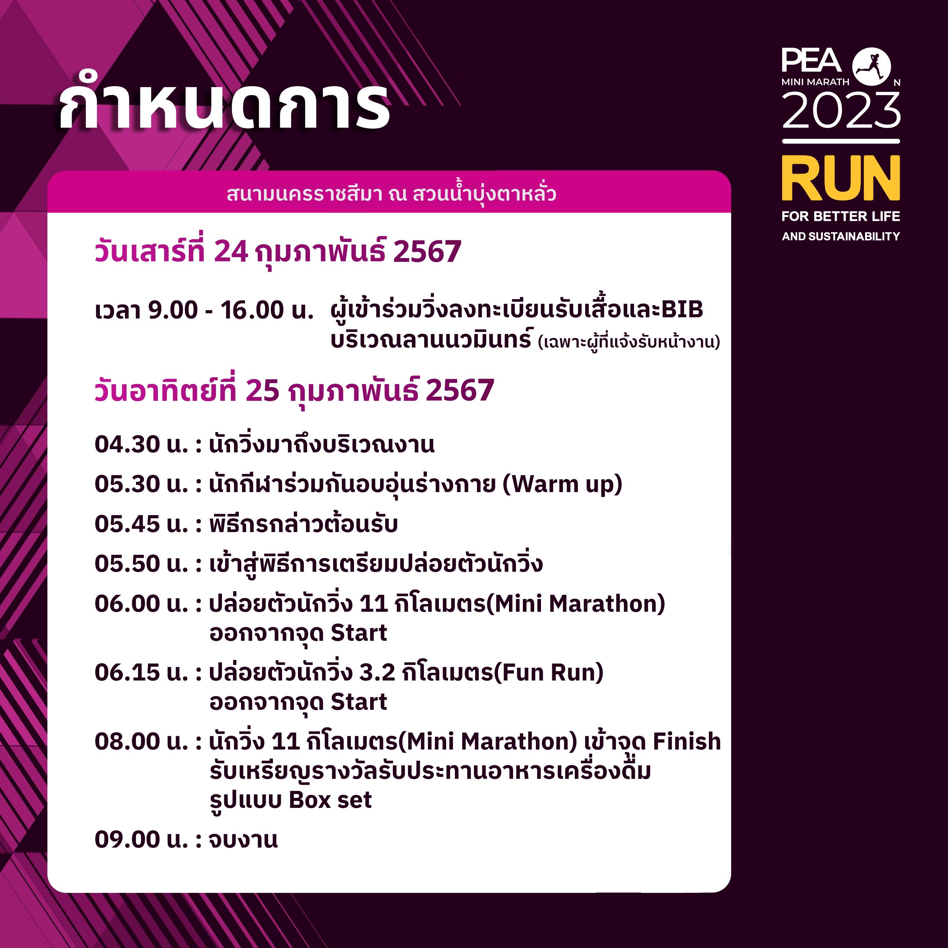PEA Mini Marathon 2023